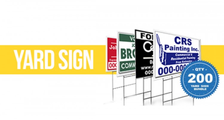 Yard Sign Bundles 25-250