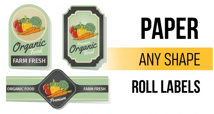 Custom Rolled Labels - Paper